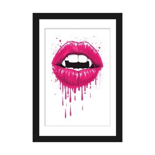 iCanvas "Vampire Lips" by Nikita Korenkov - Bed Bath & Beyond - 37470680